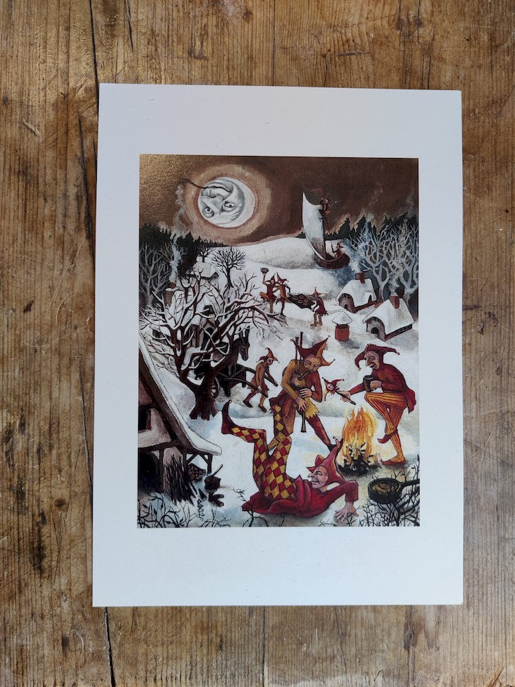Feast of Fools by Rima Staines - print